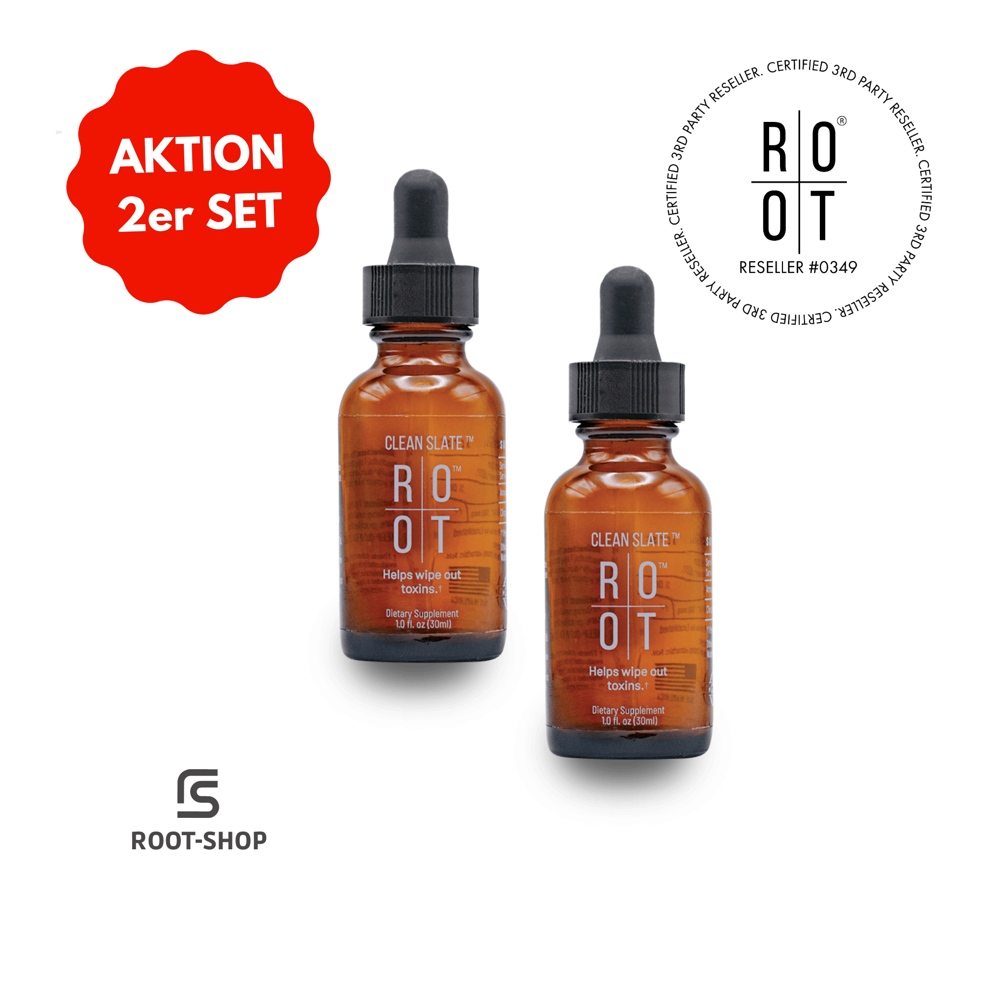 ROOT Clean Slate set of 2, the original from the USA - ROOT-SHOP