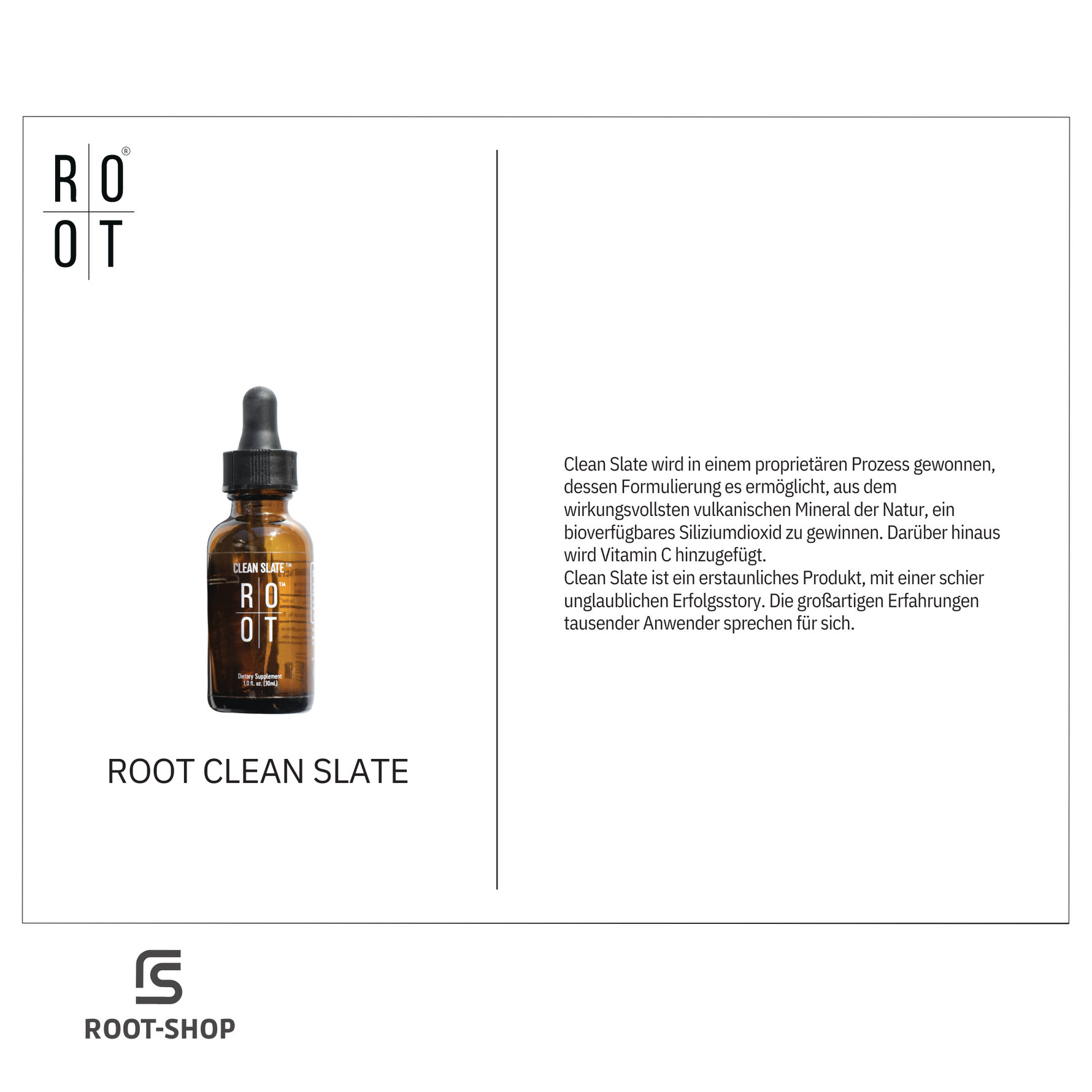 ROOT Clean Slate ab € 87,49 + Geschenk + gratis Expressversand – ROOT-SHOP